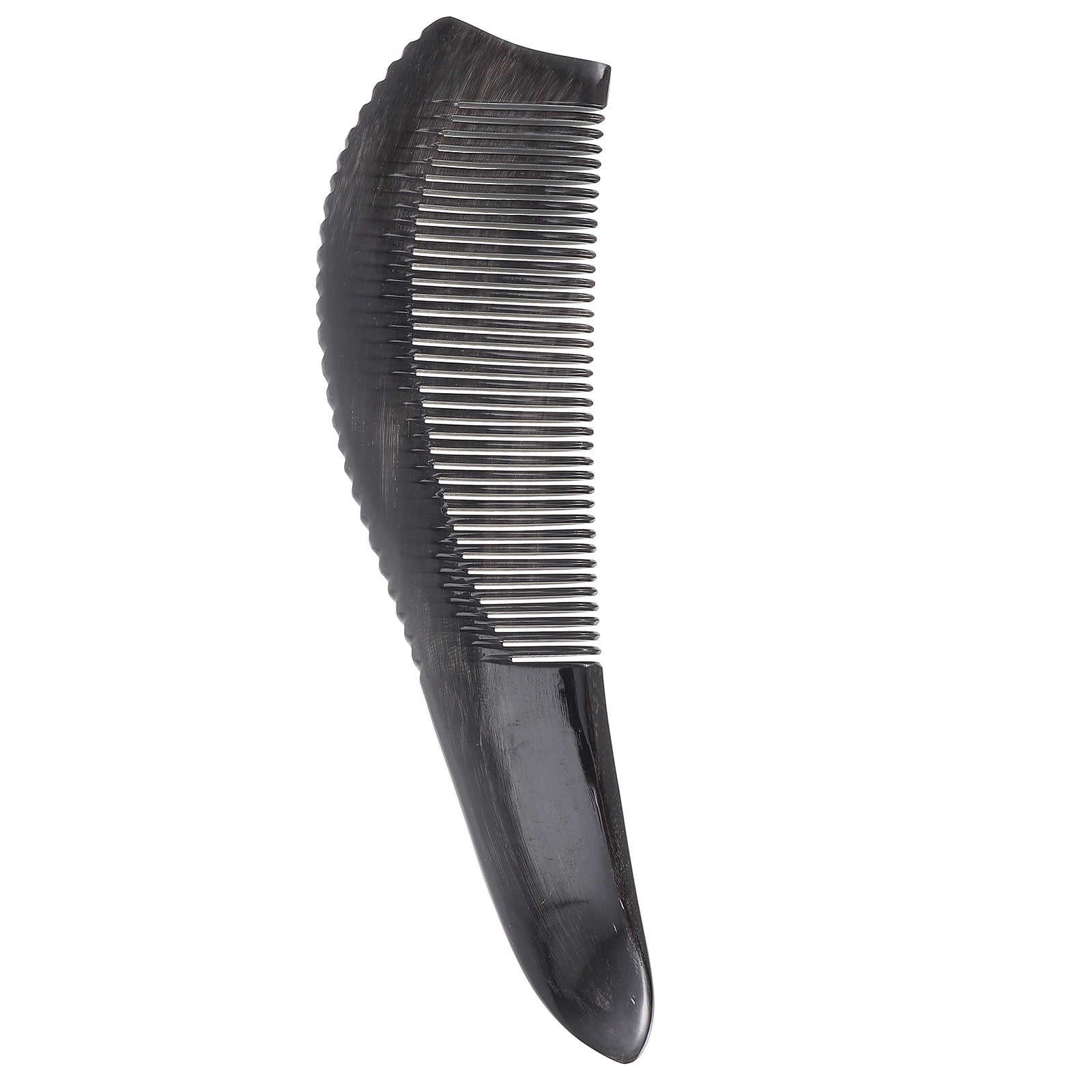 Black Buffalo Horn Comb Combs for Men Home Comb Wet Hair Comb Handheld ...