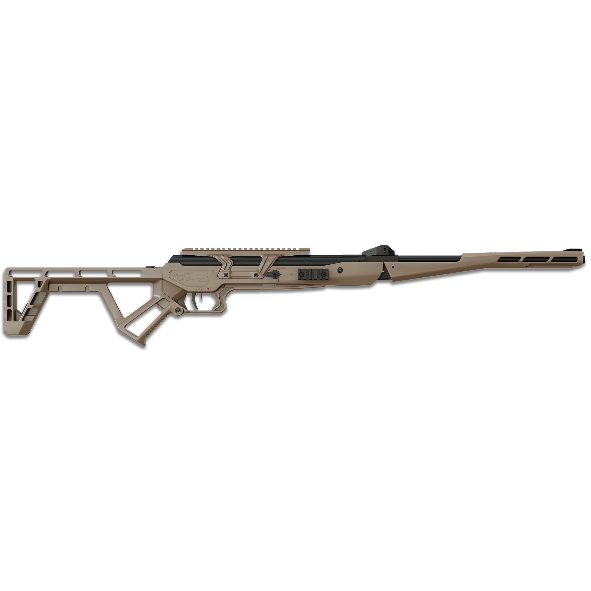 Black Bunker BM8 .177cal Pellet Breakbarrel Air Rifle with Accessory ...