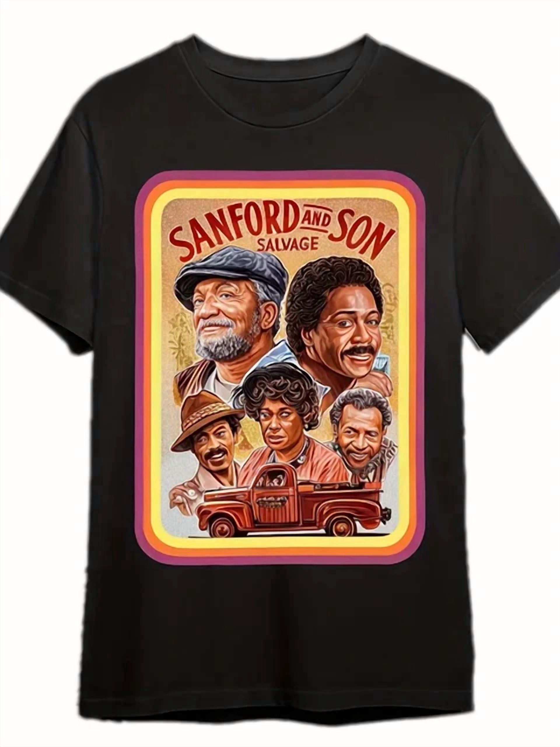 Black Burlesque Art Trend Men - Sanford And Son - T-Shirt Men'S Unisex ...