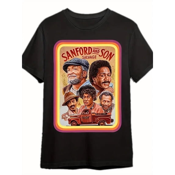 Black Burlesque Art Trend Men - Sanford And Son - T-Shirt Men'S Unisex ...