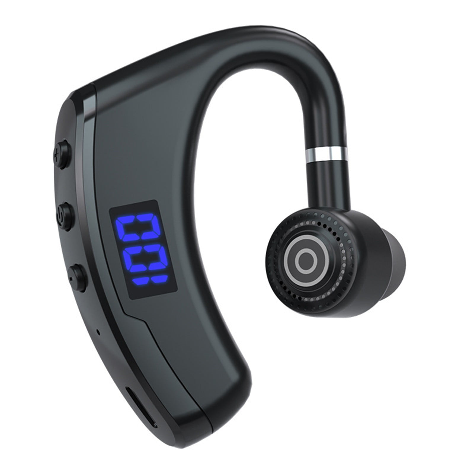 Black Business Wireless Bluetooth Earphones With Smart Digital Display ...