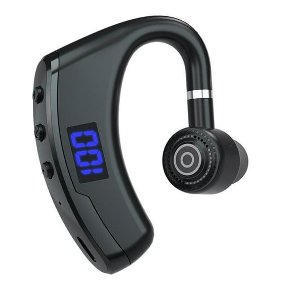 Black Business Wireless Bluetooth Earphones With Smart Digital Display ...