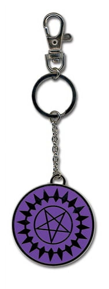Black Butler 2 Sebastian Seal Metal Keychain - Walmart.com