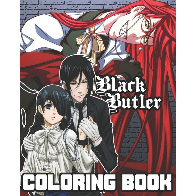 black butler coloring pages