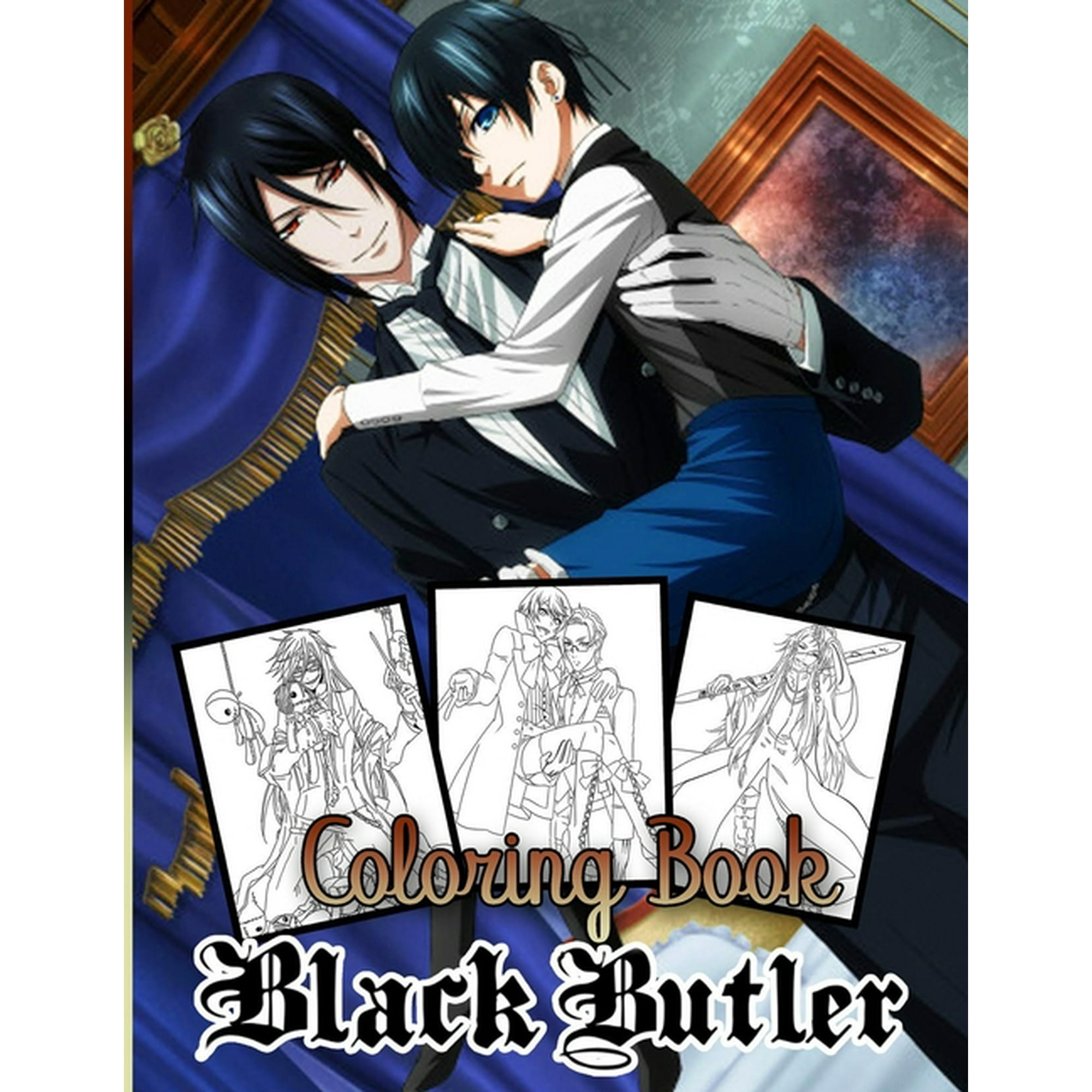 Black Butler Chibi Coloring Pages