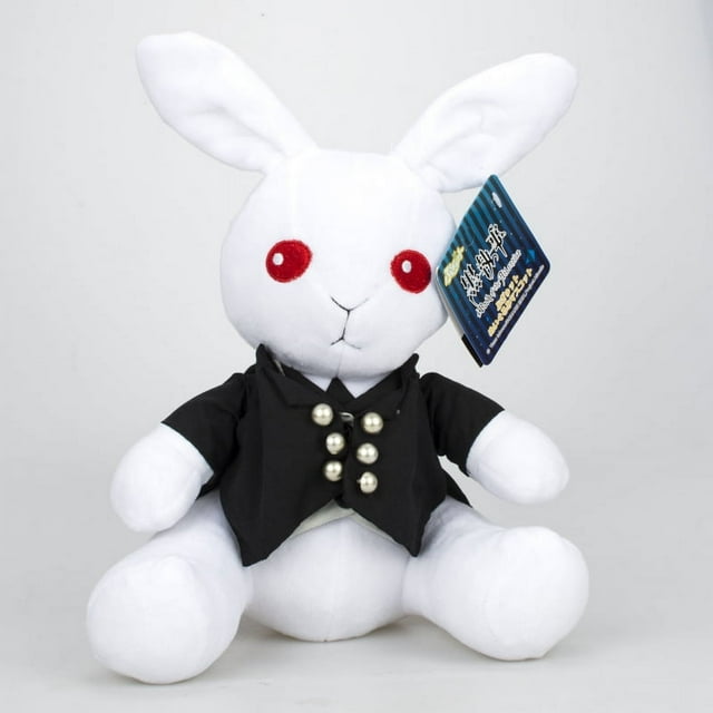 Black Butler Rabbit Plush Toy White Rabbit Room Accent Endearing