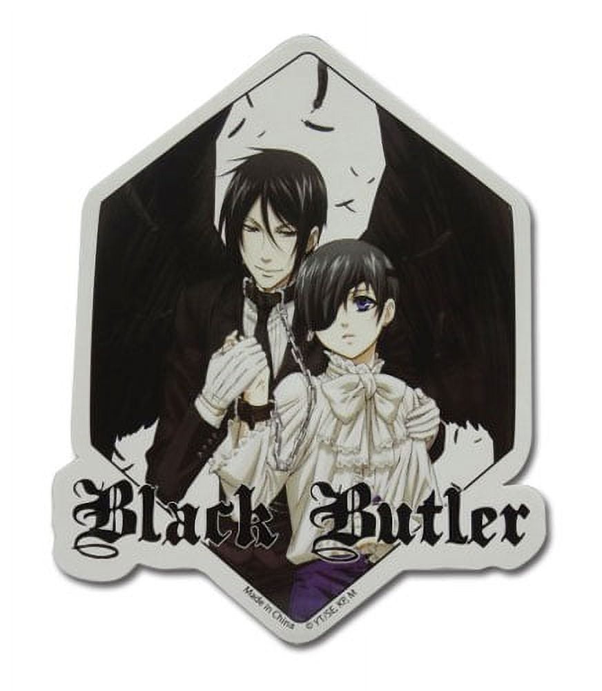 Black Butler Sticker - Walmart.com