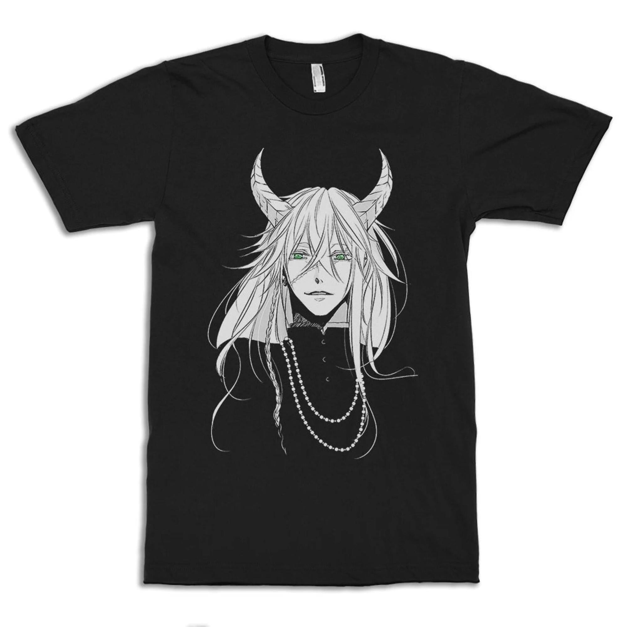 Black Butler Undertaker Art Shirt, Unisex - Walmart.com
