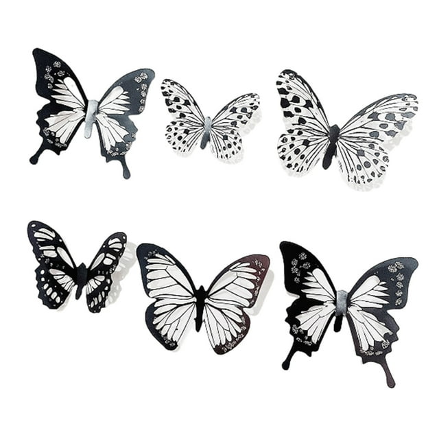 Black Butterfly Birthday Cake Topper, by Sohindel - Walmart.com