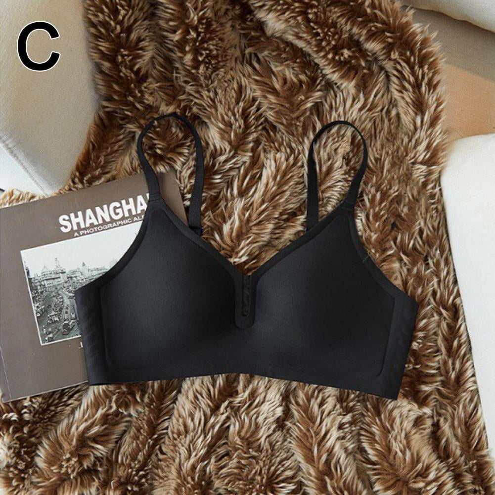 Black C M Seamless Underwear For Women With Small Chest Gathered Chest Small And Thin ...