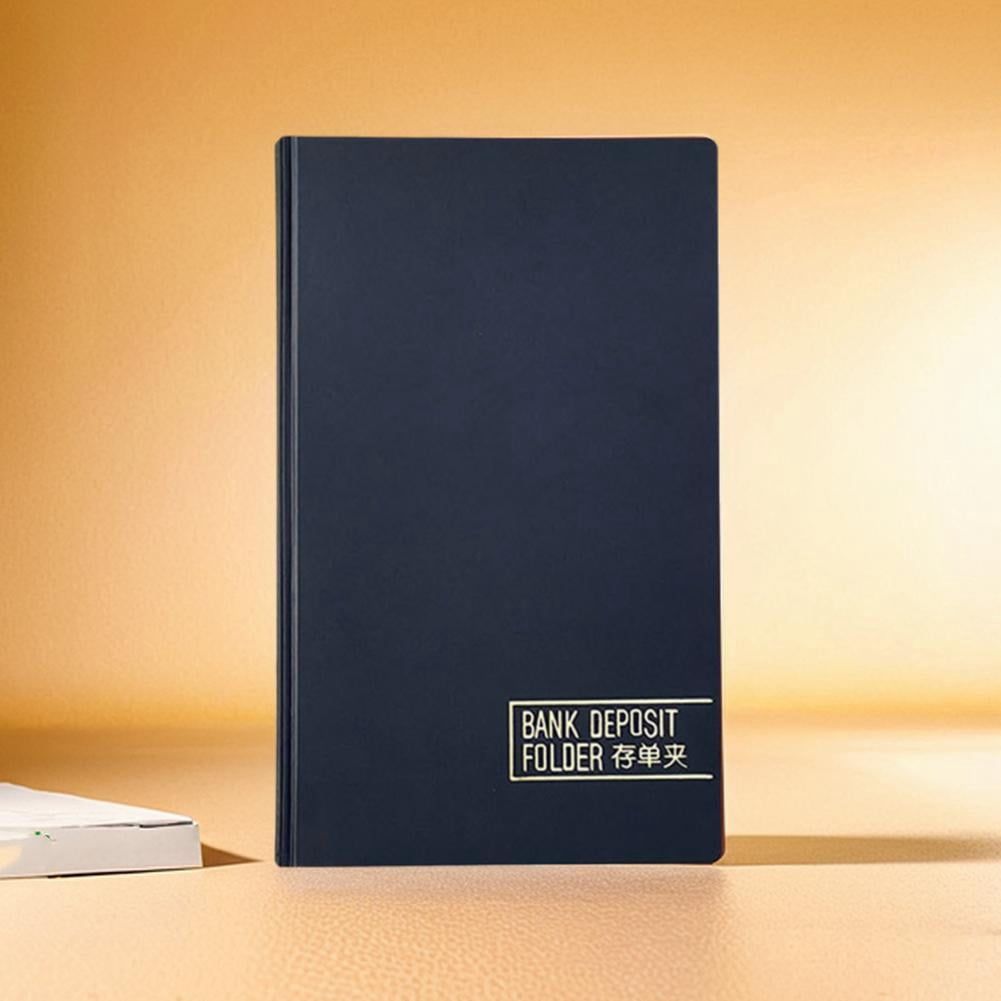 Black C Multifunctional Deposit Certificate Folder Bank Time Deposit ...