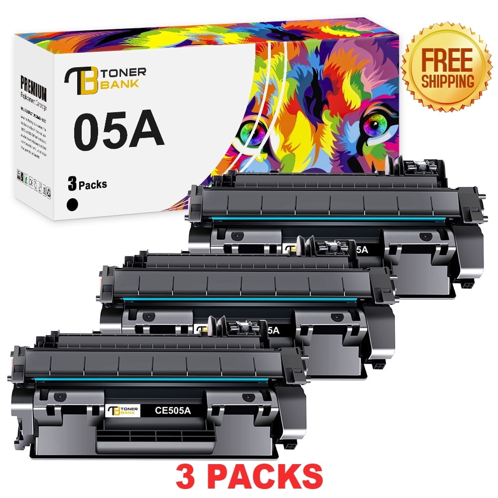 Black CE505A 05A Toner Cartridge Compatible for HP 05A CE505A 505A ...