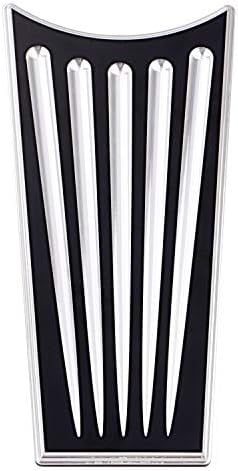 Black CNC Billet Dash Insert Cover For Harley Touring Electra Glide ...