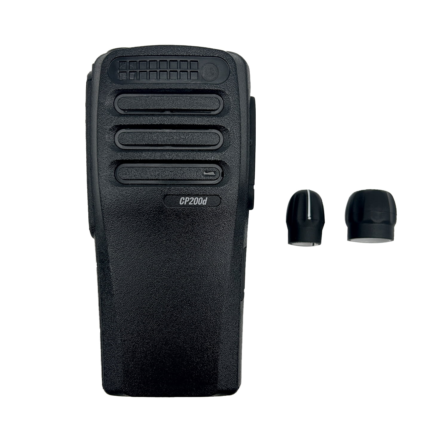 Black CP200D Housing Case Front Cover with Speaker Compatible with Two ...