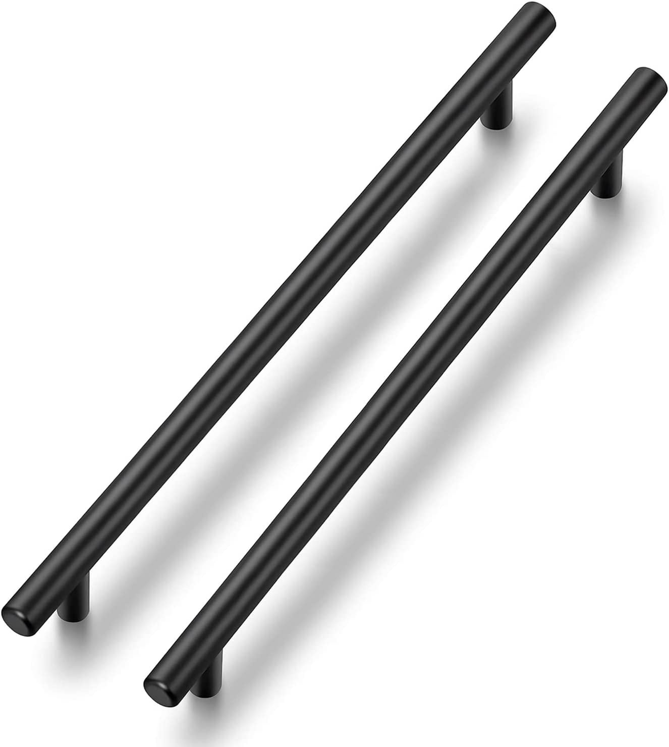 Black Cabinet Handles 10 Pack 8-4/5 Inch Cabinet Pulls Matte Black ...