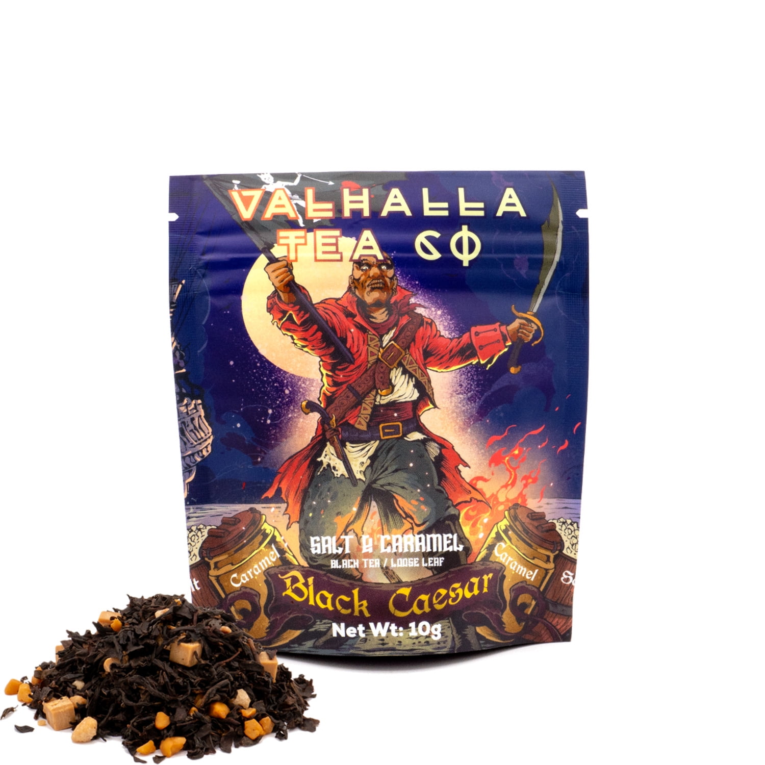 Black Caesar | Salted Caramel | Black Tea | Caffeinated - Walmart.com