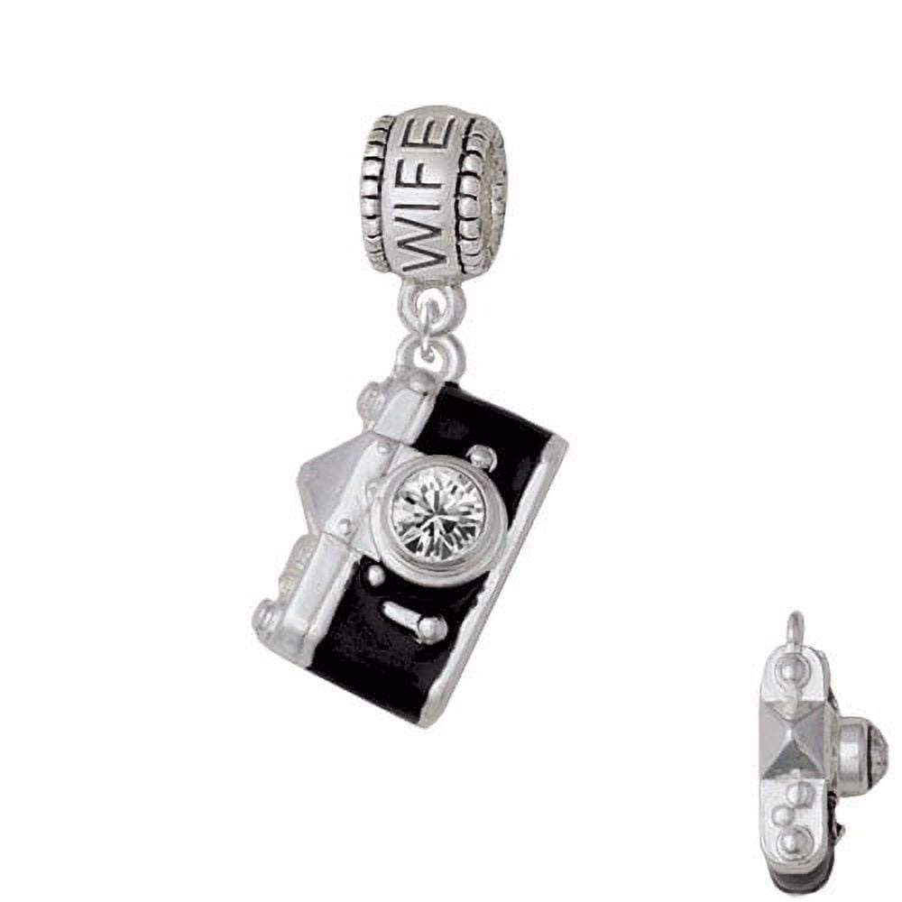 Black Camera - Wife Charm Bead - Walmart.com