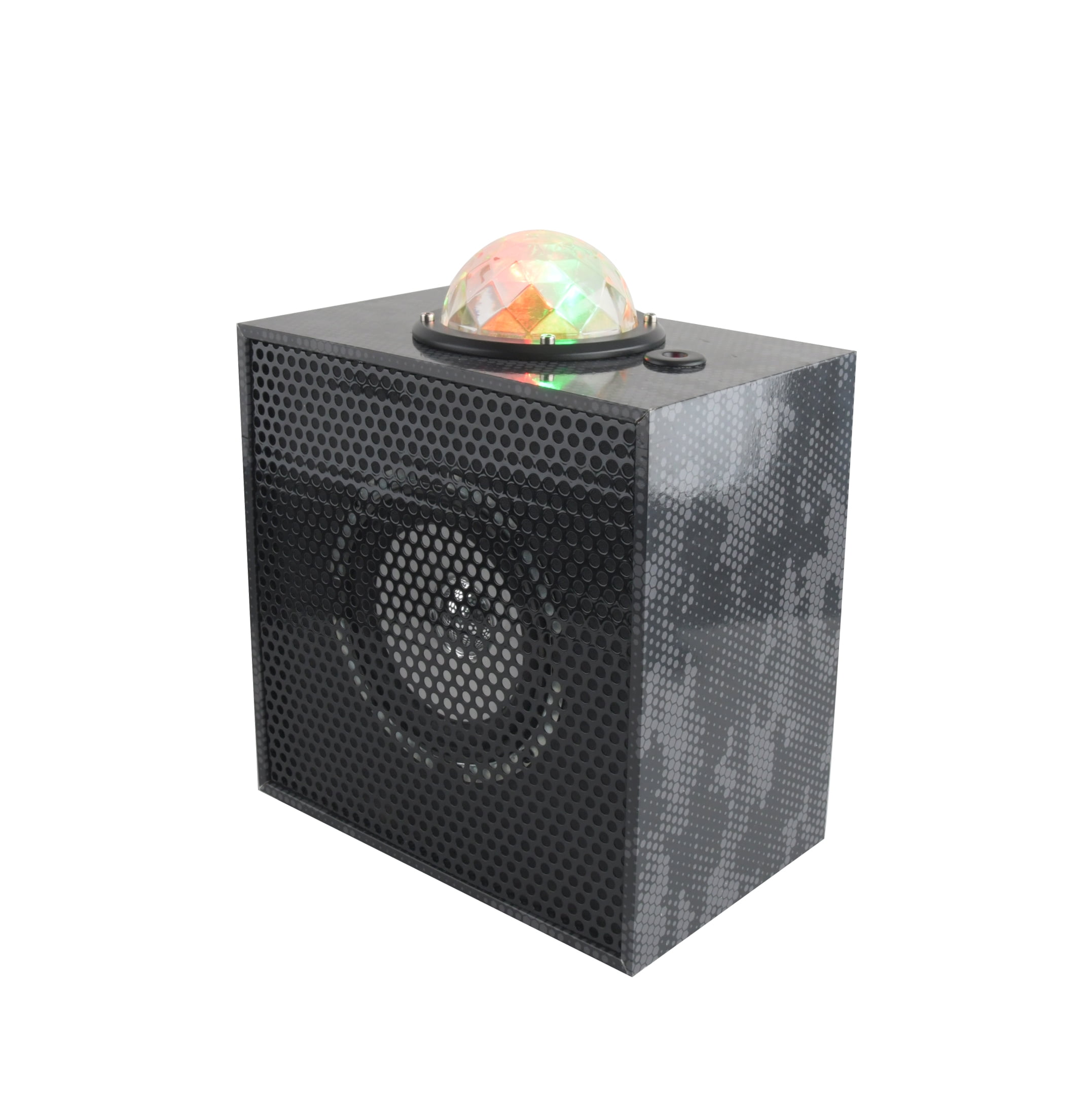 Black Camo Beat Box - Bluetooth Speaker with Laser Lights - (WE-BEAT ...