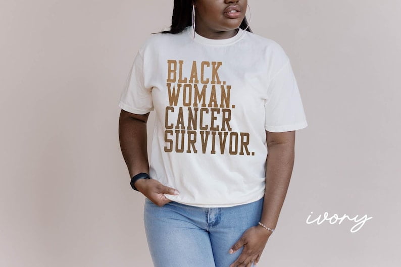 Black Cancer Survivor Shirt, Cancer Survivor Gifts, Graduation Gifts ...