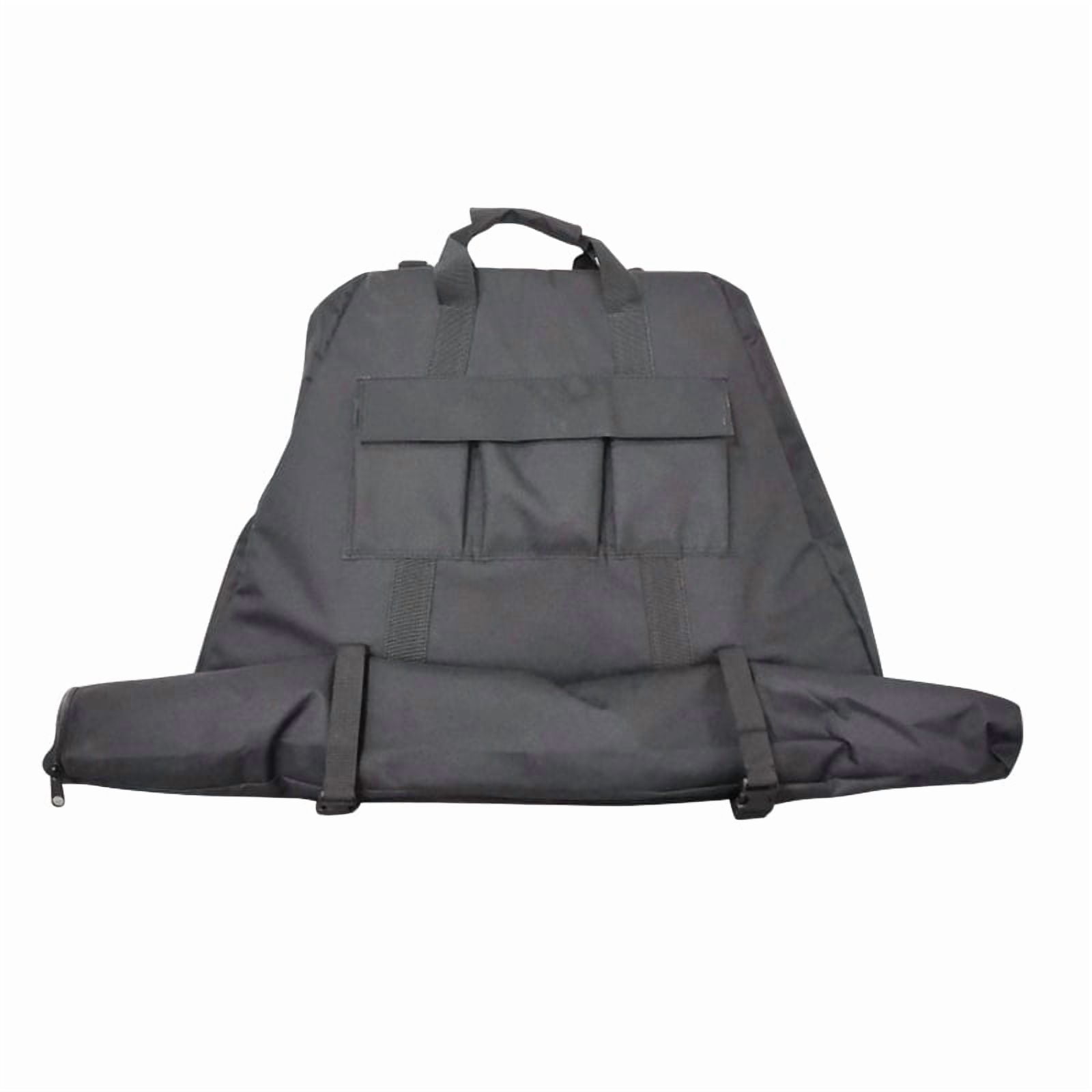 Black Canvas Triangle Bow Case with 85cm Arrow Tube – Archery Bow ...