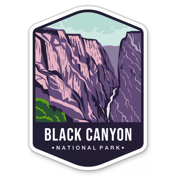 Black Canyon National Park Sticker Phone Decal Water Bottle Stickers ...
