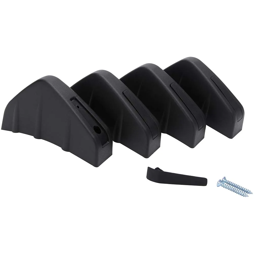 Black-Car Anti-Ultrasound Rear Bumper, Shark Fins, Cover Kit, Diffuser ...