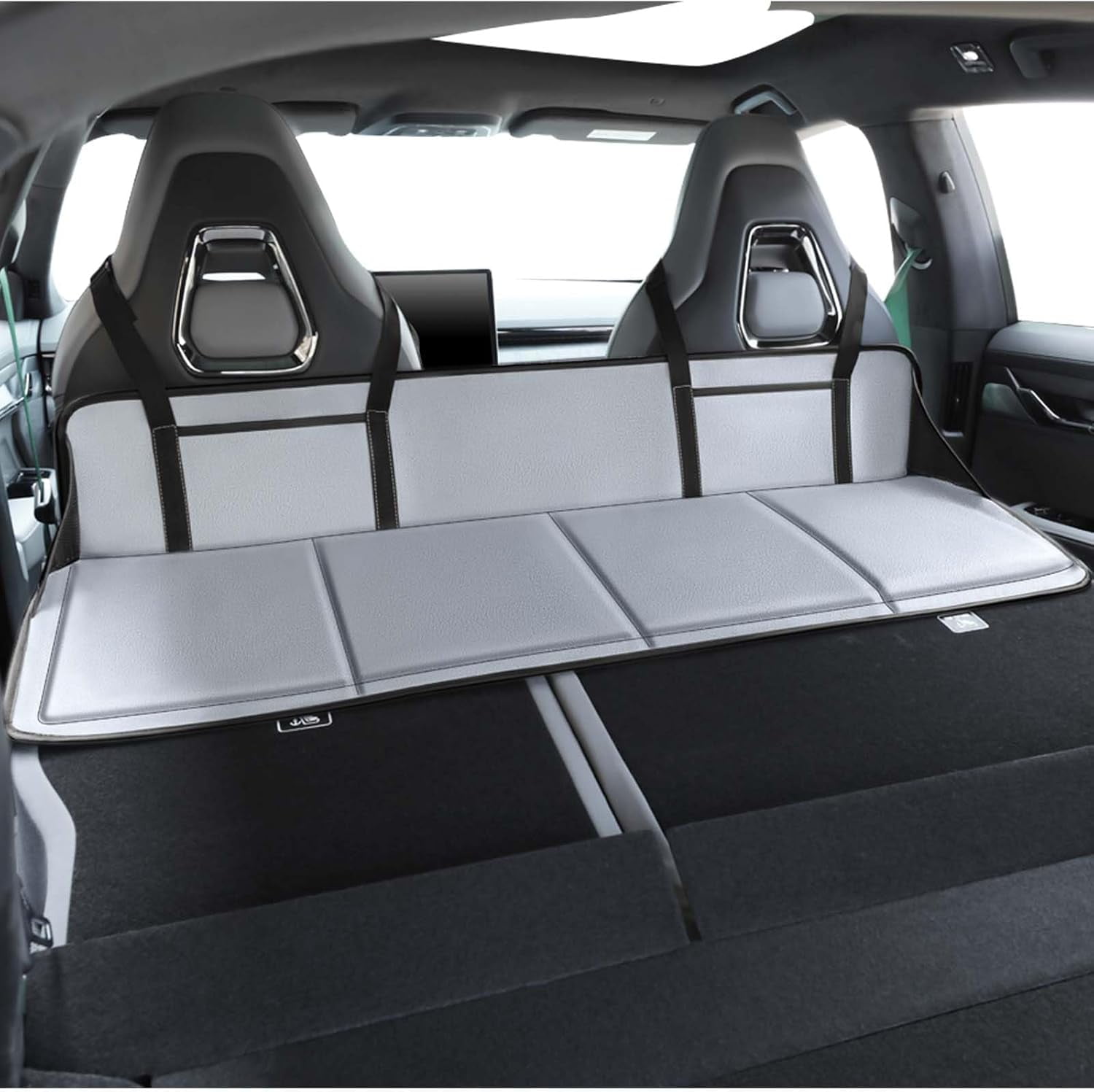 (Black) Car Camping Essentials,Increase Cargo Car Bed Space,Mattress ...