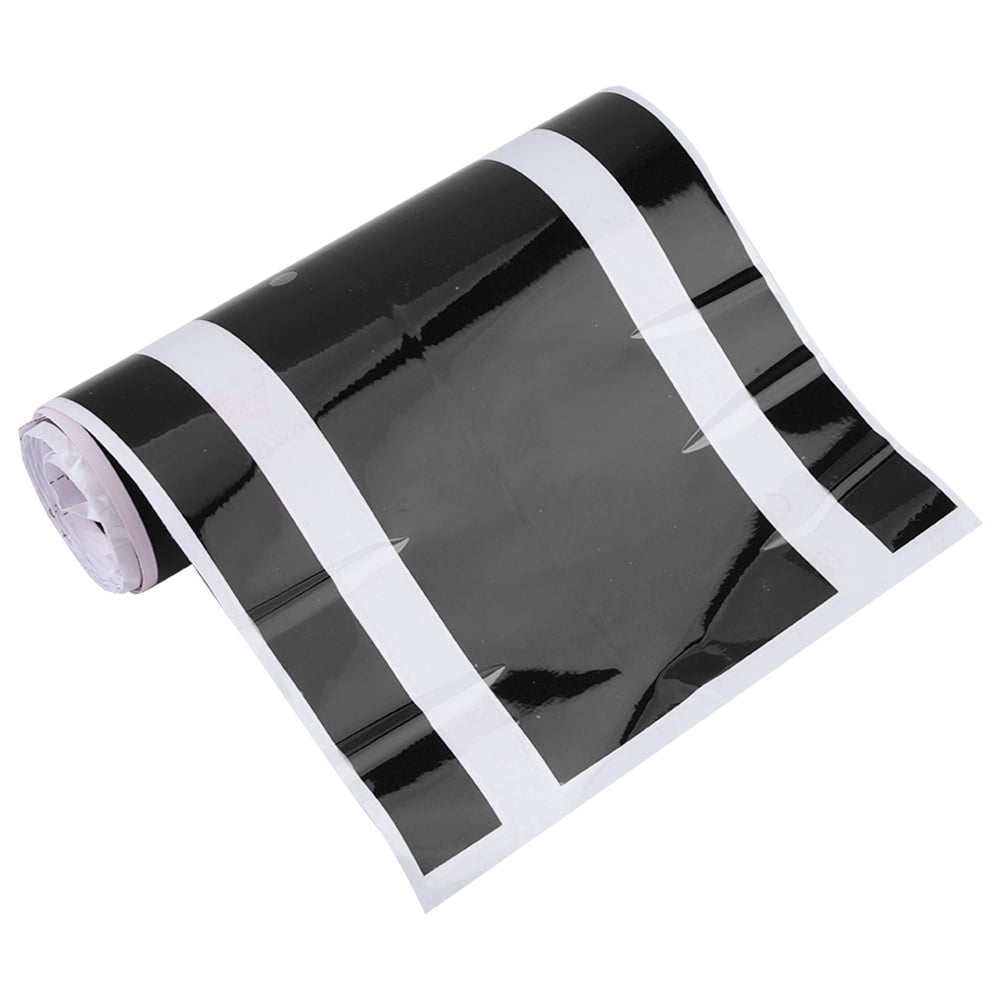 Black Car Engine Hood Scratch Cover Sticker Decal Tape Self Adhesive ...