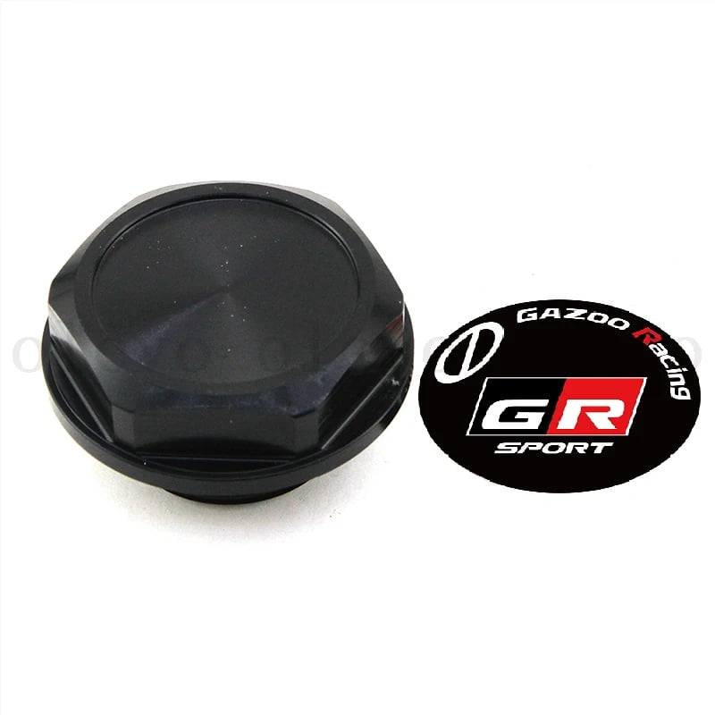Black-Car Engine Oil Cap for Toyota Gr Out Trd, Oil Filler Cap, Auto ...