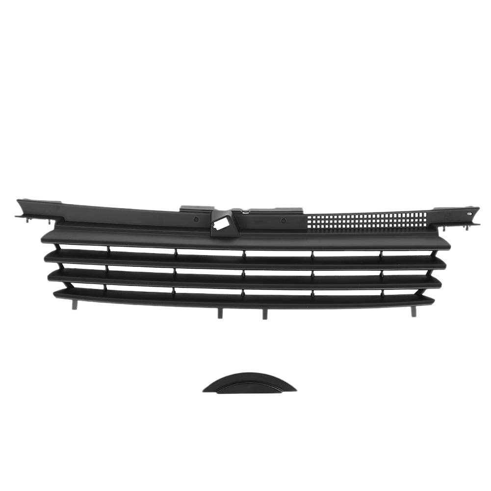 Black Car Grill - Matte Black Car Front Hood Grille For VW/Jetta/For ...