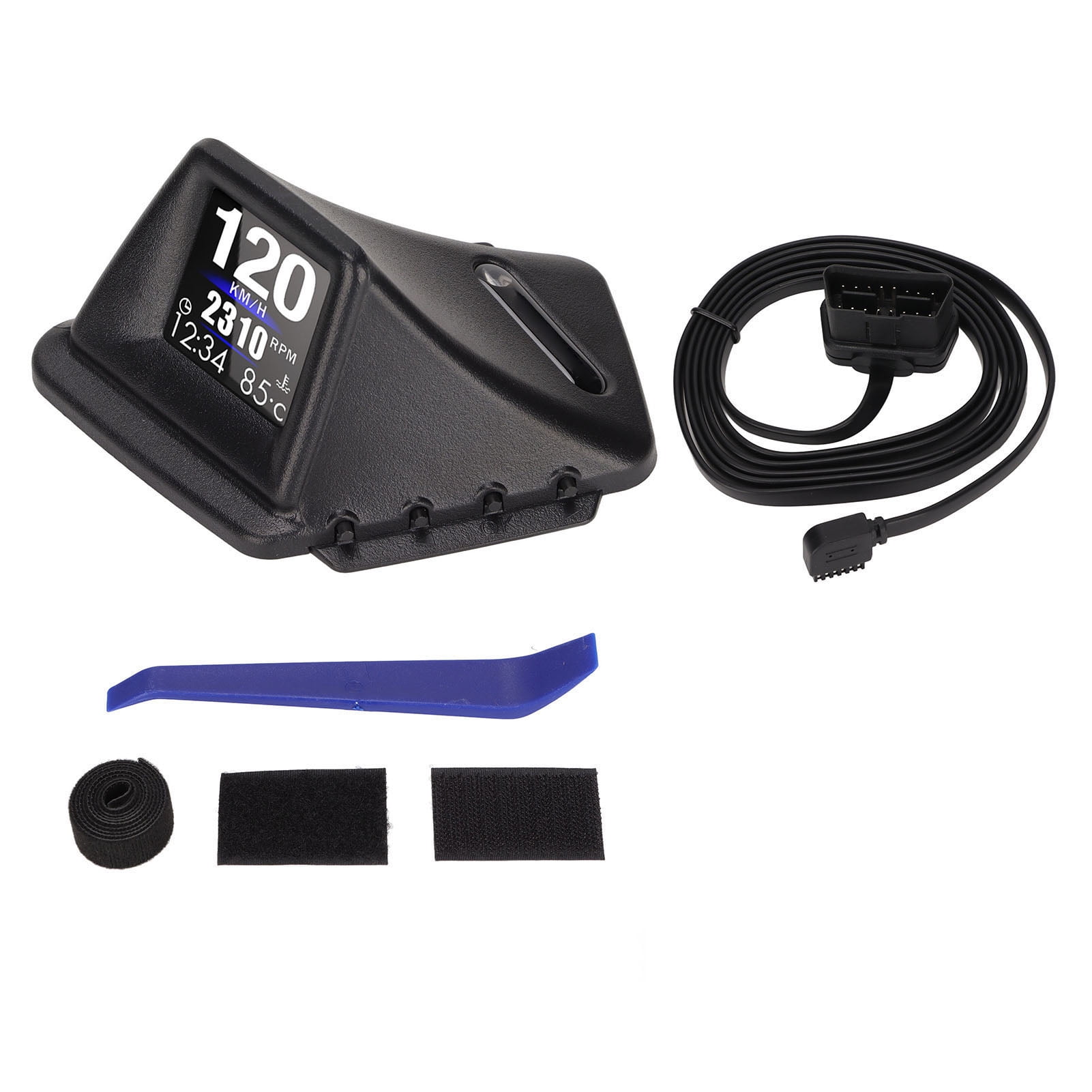 Black Car HUD Display Multifunction Dual Mode OBD GPS HUD Gauge 4 Alarm ... Black Car HUD Display Multifunction Dual Mode OBD GPS HUD Gauge 4 Alarm ...