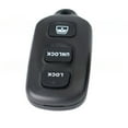 Black Car Key Fob Replacement for Toyota Sequoia 2001-2007, 4Runner ...
