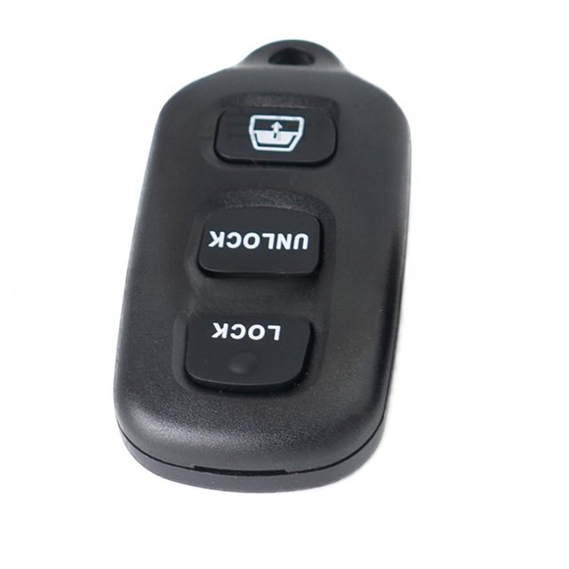 Black Car Key Fob Replacement for Toyota Sequoia 2001-2007, 4Runner ...
