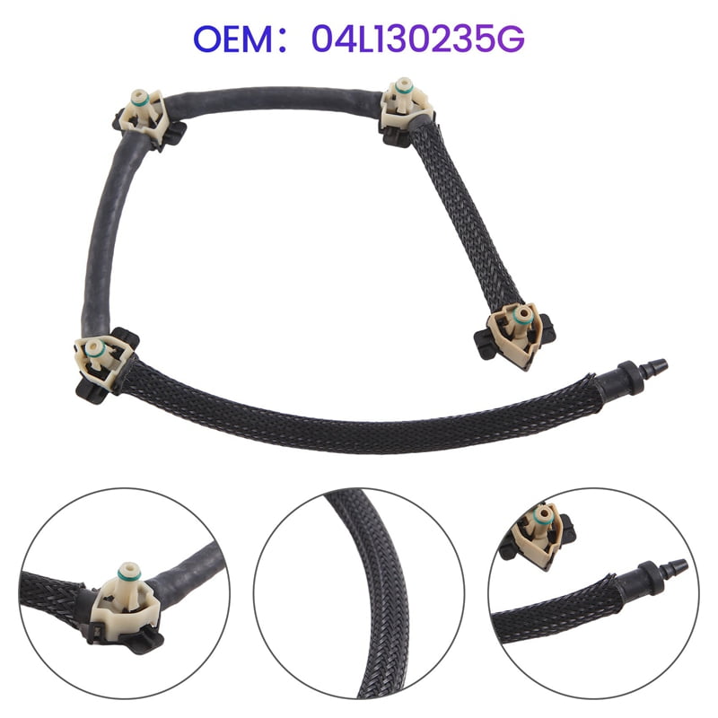 Black-Car Return Line Hose Fuel Leak, Accessories for VW Passat Seat 2. ...