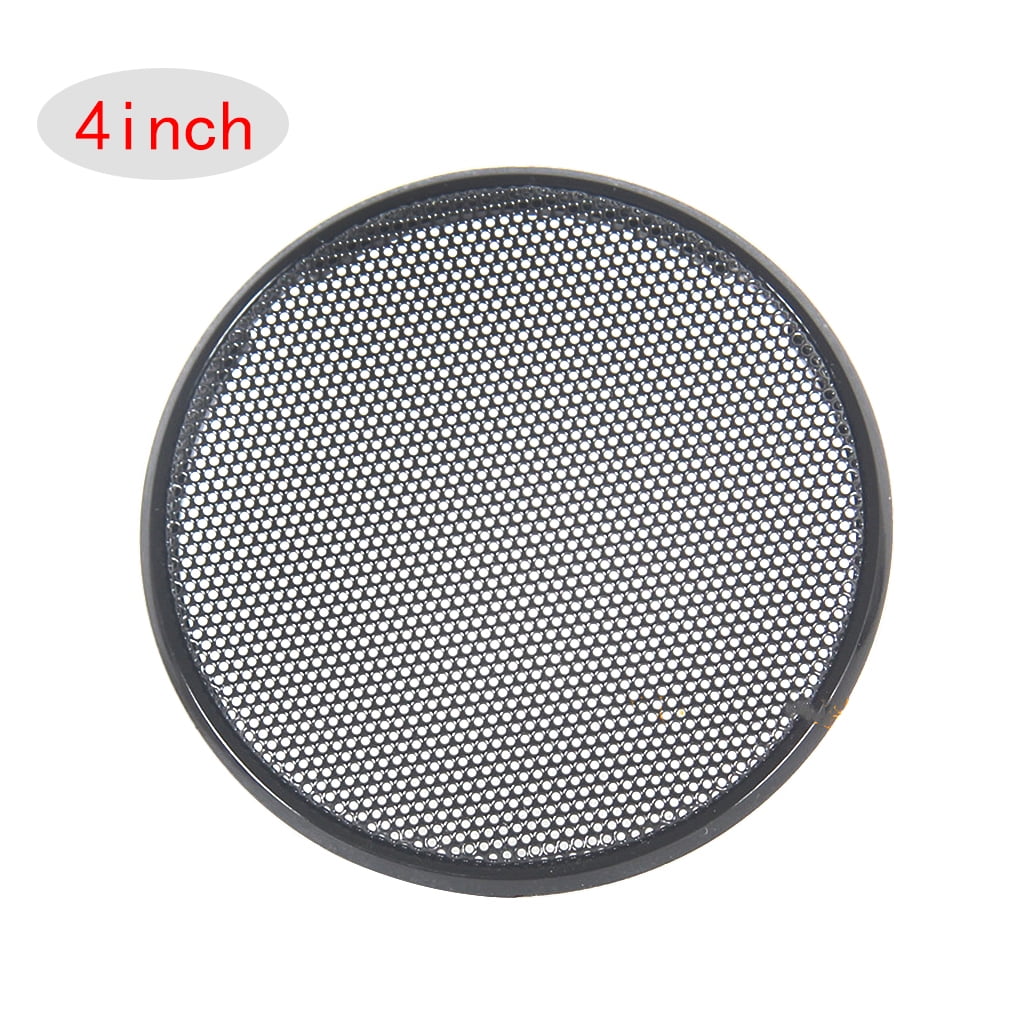 Black Car Speaker Grill Mesh Enclosure Net Protective Cover Speaker ...