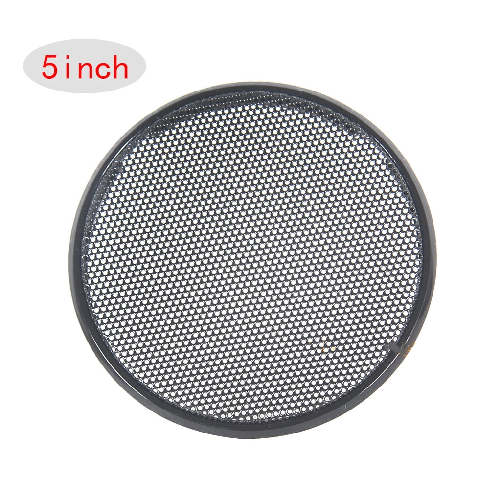 Black Car Speaker Grill Mesh Enclosure Net Protective Cover Speaker ...