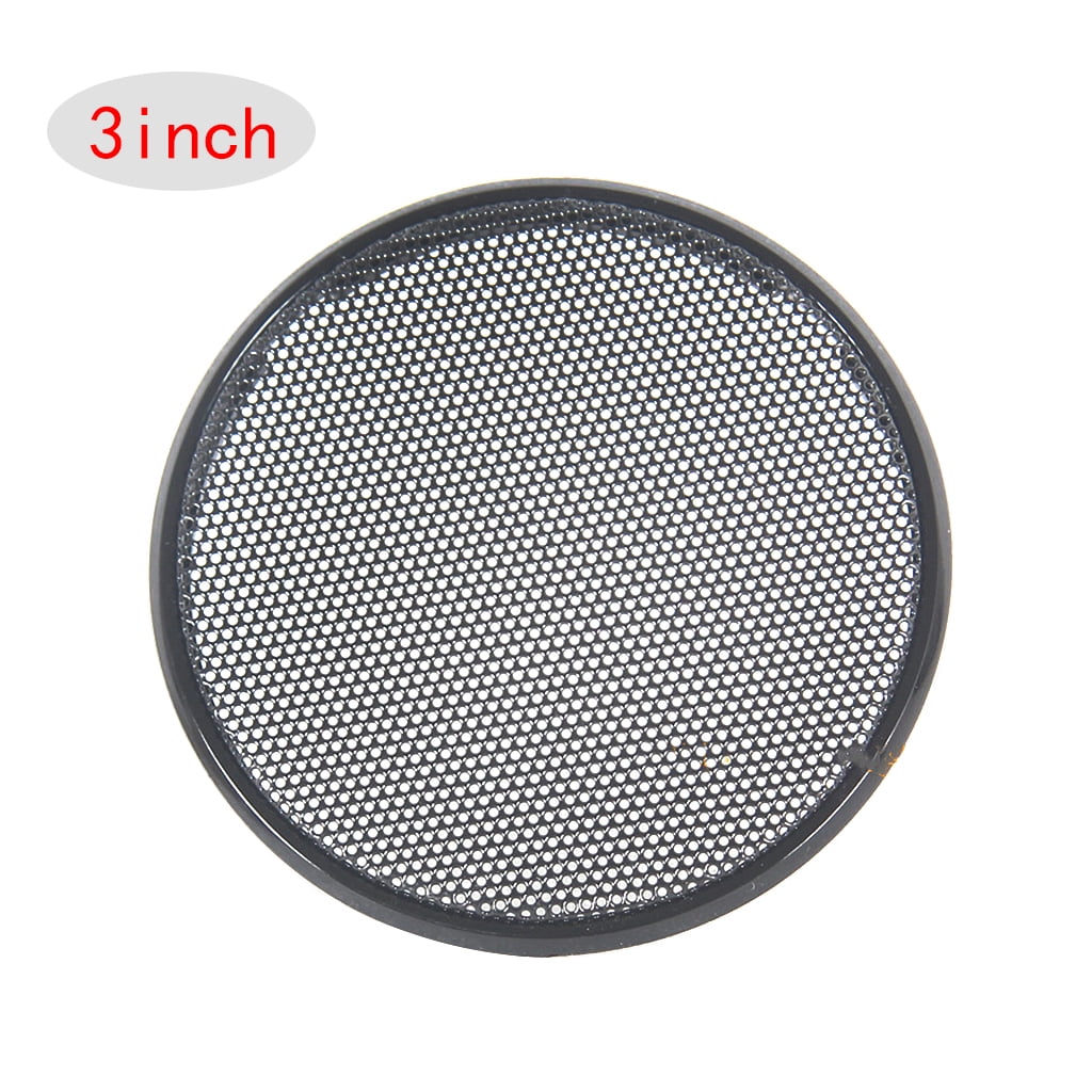 Black Car Speaker Grill Mesh Enclosure Net Protective Cover Speaker ...