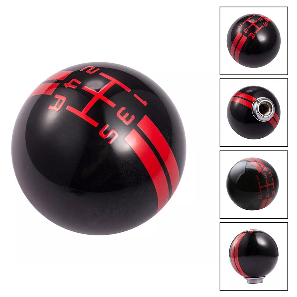 Black Car Speed Manual Gear Shift Knob Shifter Lever Speed for Ford for ...