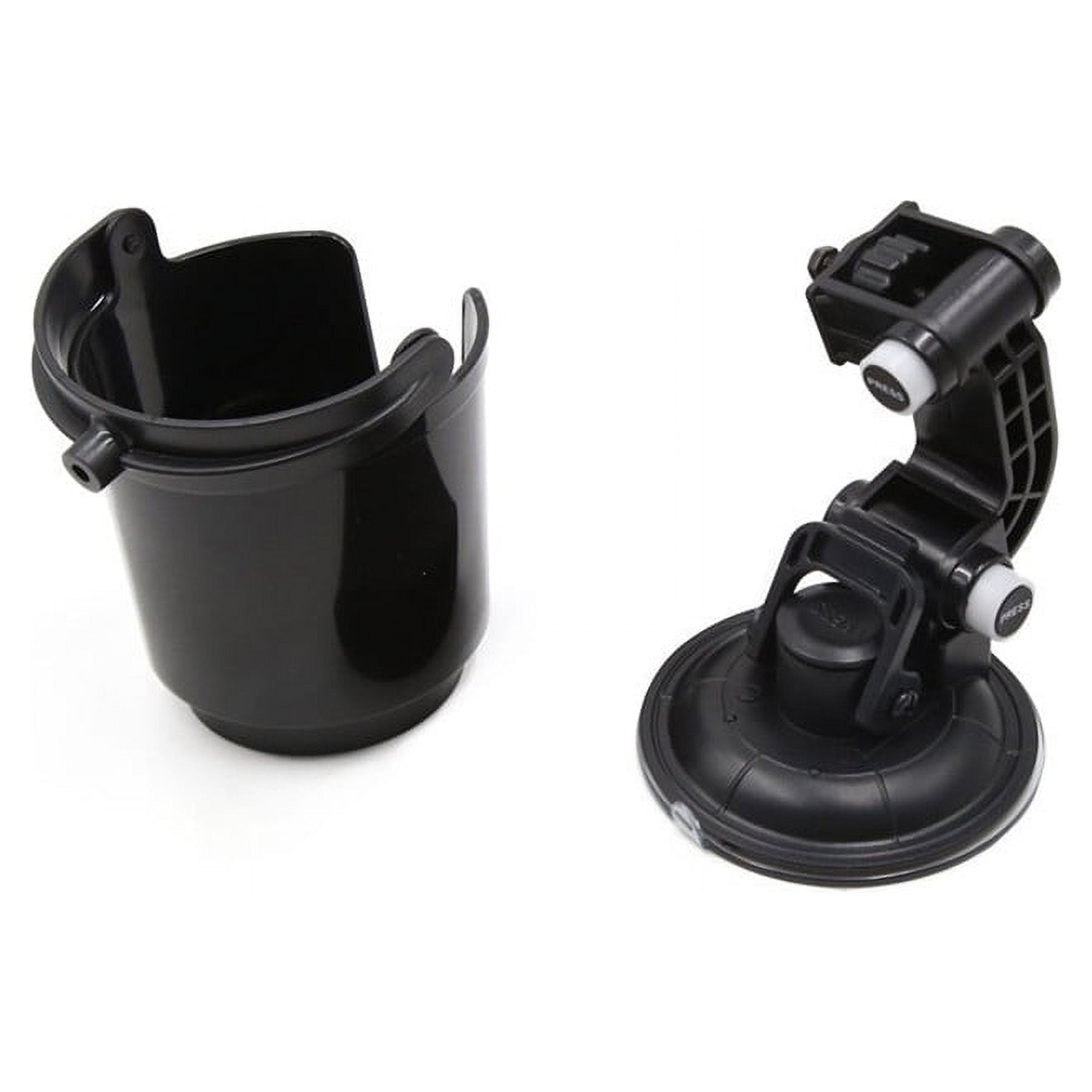 Black Car Suction Cup Mount Drink Beverage Holder Adjustable Arm ...