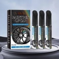 Black Car Touch Up Paint Pen, 3-Pack DIY Scratch Repair Kit for Wheels ...