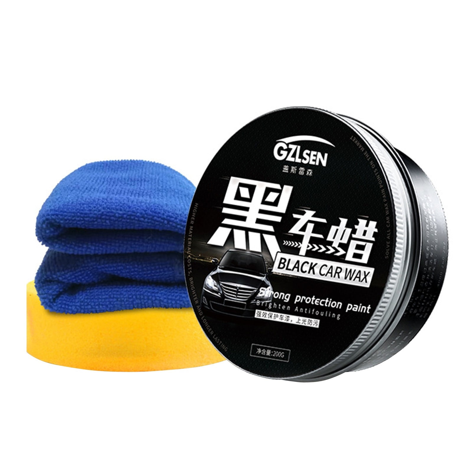 Black Car Wax Kit