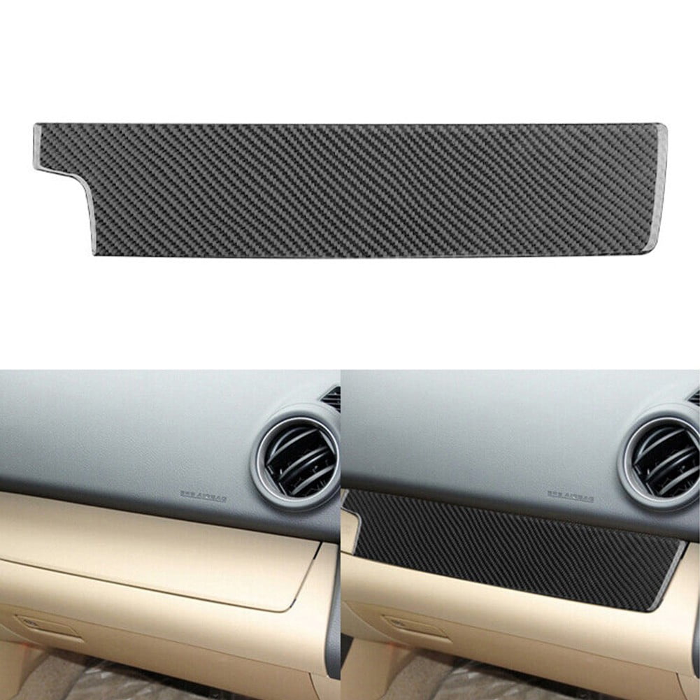 Black Carbon Fiber Glove Box Panel Stripe Sticker For Toyota For Rav4 ...