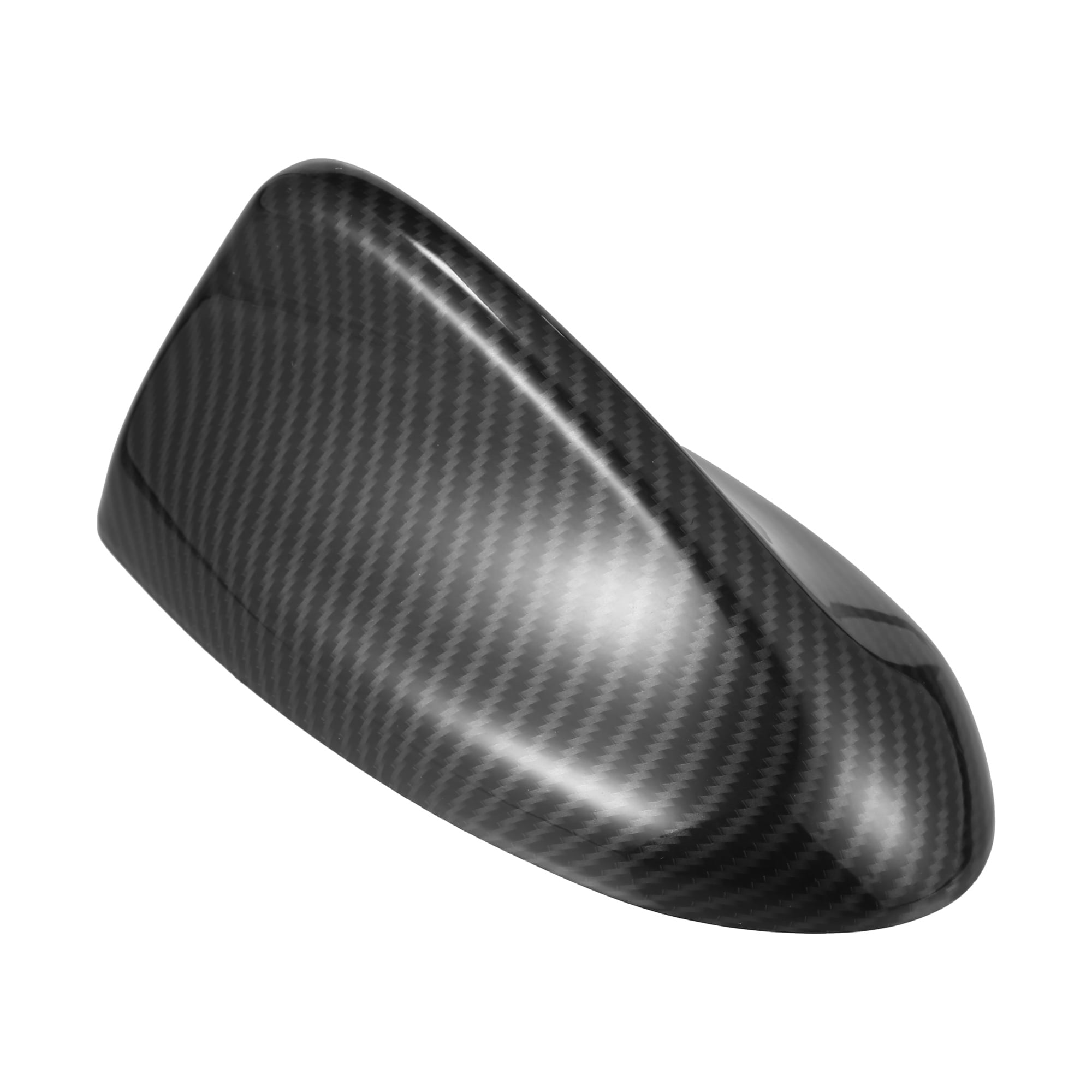 Black Carbon Fiber Pattern Car Shark Fin Shape Antenna Roof Aerial ...