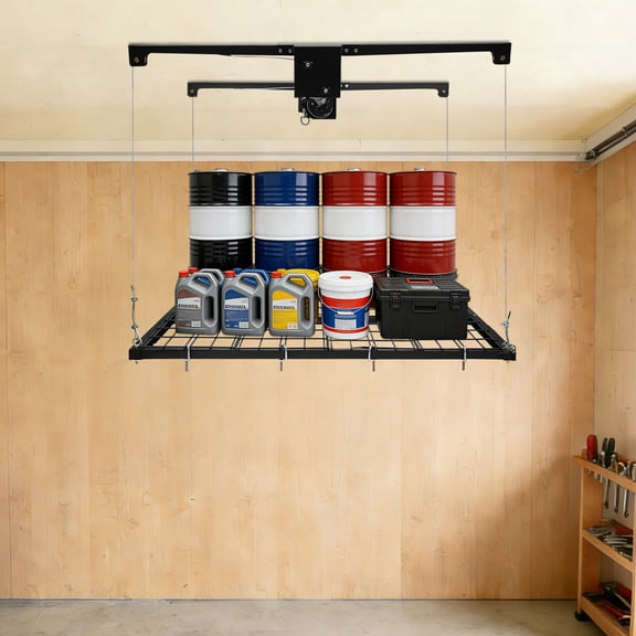 Explore Garage Storage Lifts and Overhead Racks for Organized Spaces