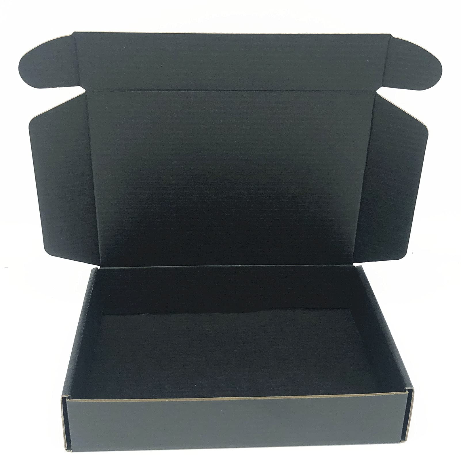 Black Cardboard Shipping Box Mailers 7 x 5 x 2 Inch Corrugated ...