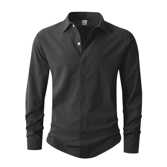 Black Cardigan Basic Work Elegant Uniform T Shirts for Man Fall Summer ...