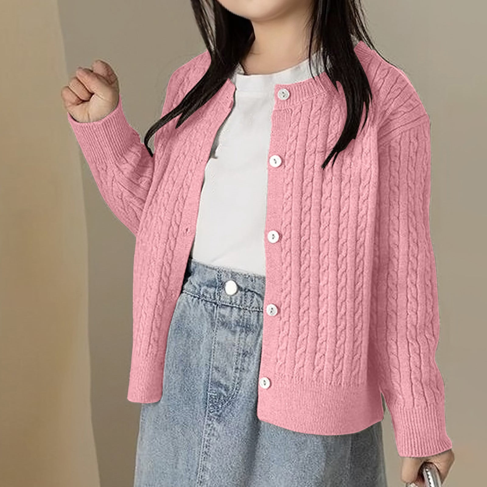 Black Cardigan with Pockets Toddler Teen Girl Cardigan Floral ...