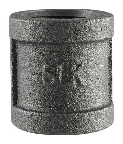 Black Cast Pipe Fitting, Coupling, 1", 10-Pack - Walmart.com