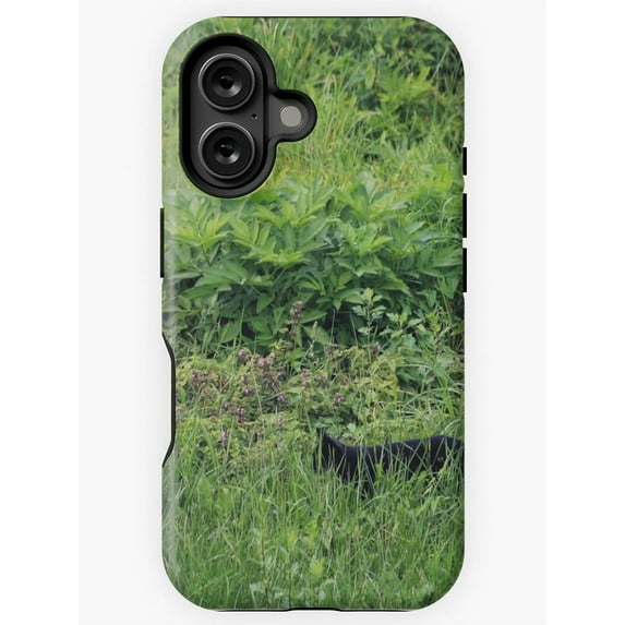 Black Cat And Butterfly Art Phone Case for iPhone 11 12 13 14 15 16 17 ...