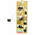 Black Cat Bookmark with Charm - Metal Book Markers for Lovers, Comes ...
